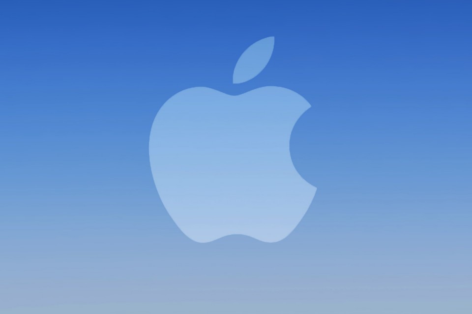 blue-ios-gradient-apple-logo-HD-wallpaper - مرکز دانلود ایران میکرو
